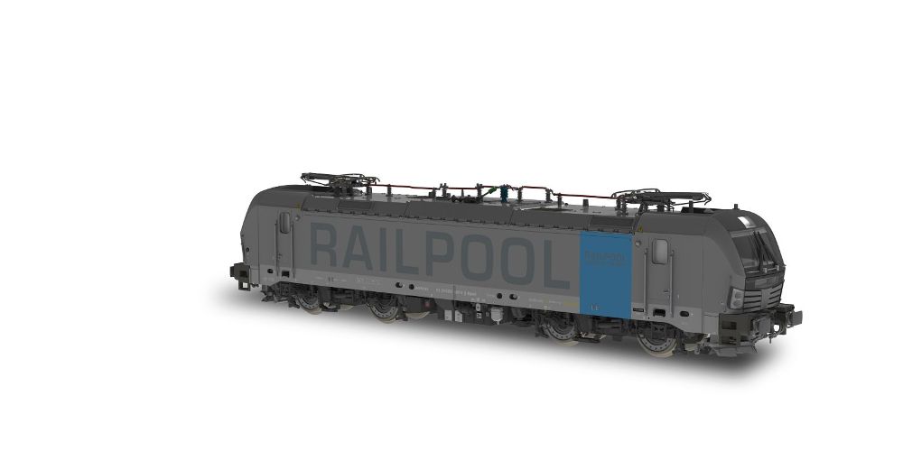 JÄGERNDORFER 27042 H0 DC E-Lok Vectron Railpool DB Metall Sound